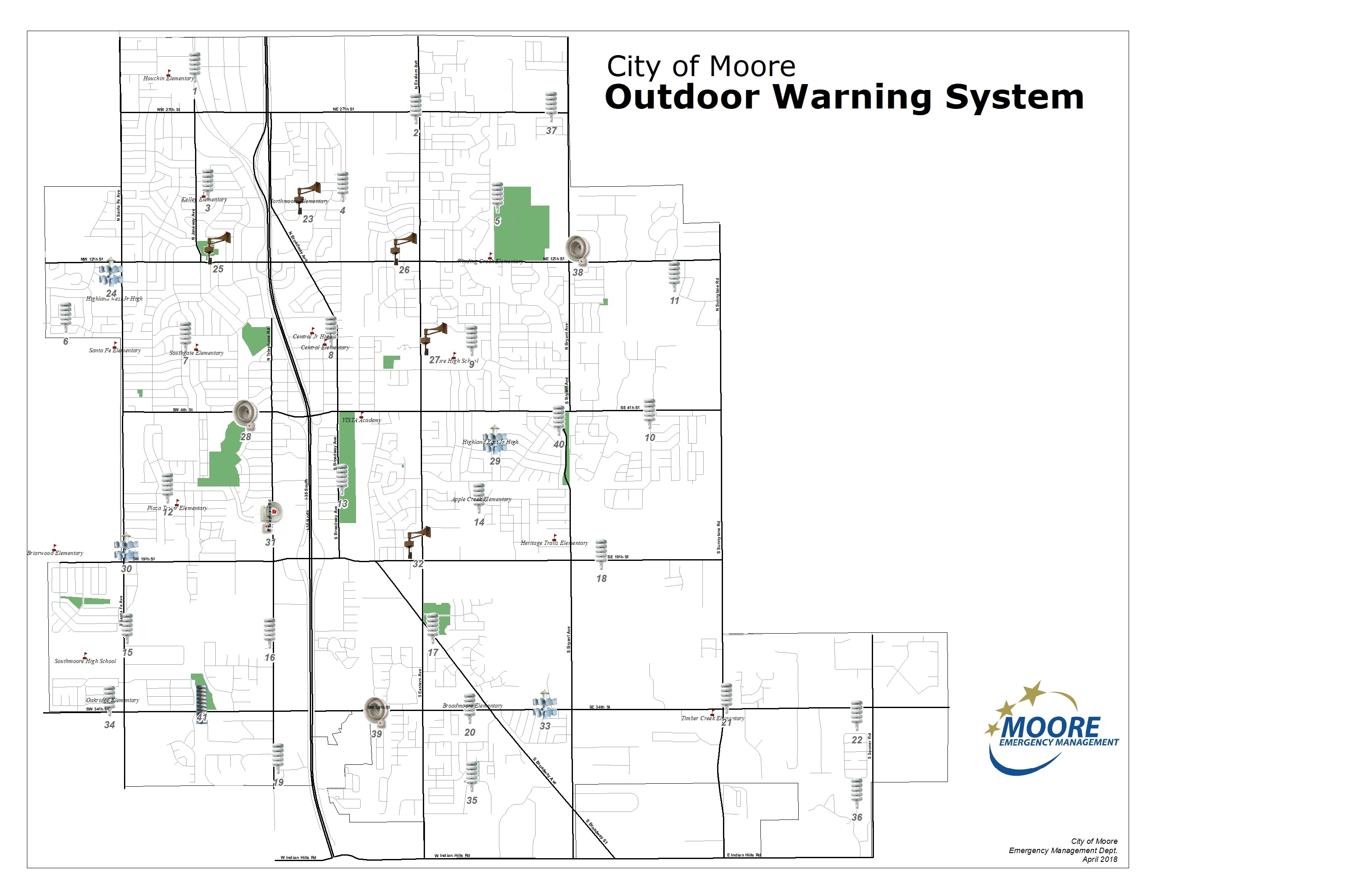 Outdoor Warning System | City of Moore