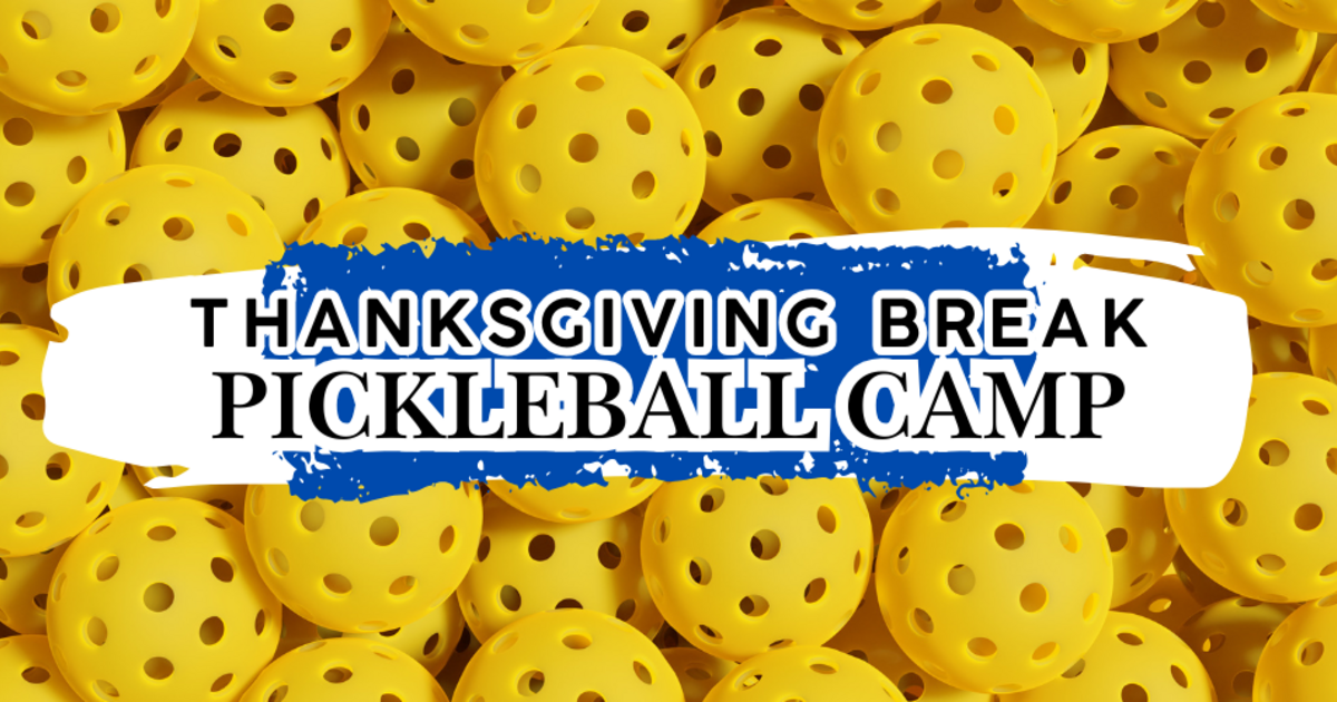 Thanksgiving Break Pickleball Camp | City of Moore
